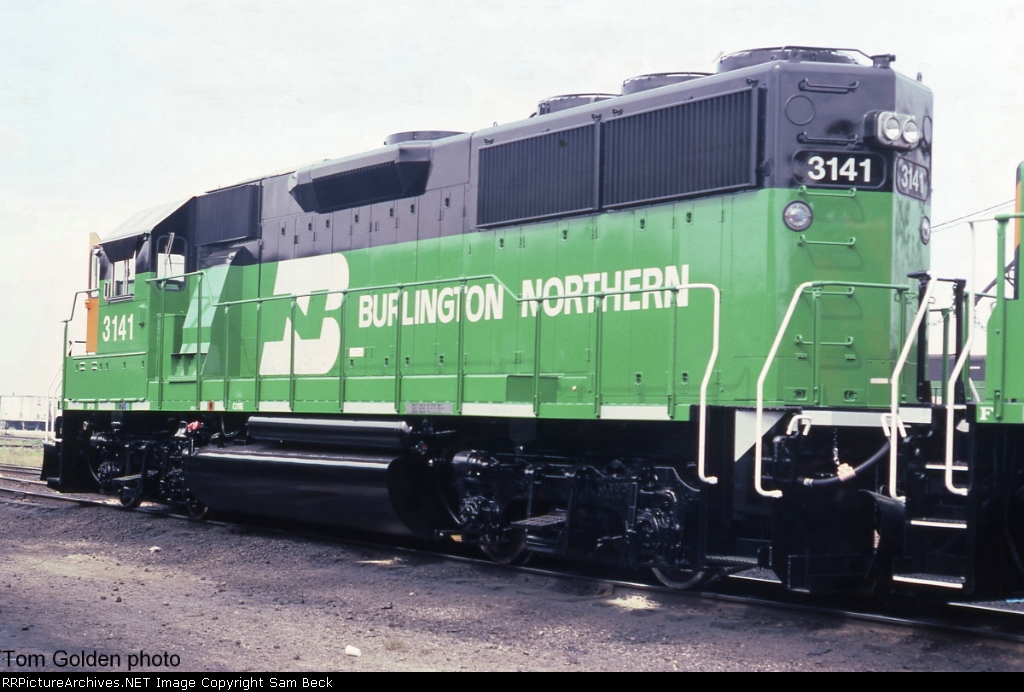 BN 3141--Tiger Striped GP50